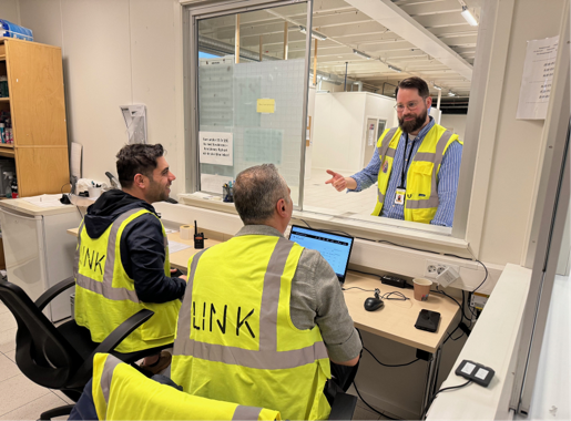 Nasjonalt ankomstsenter – LINK mottak